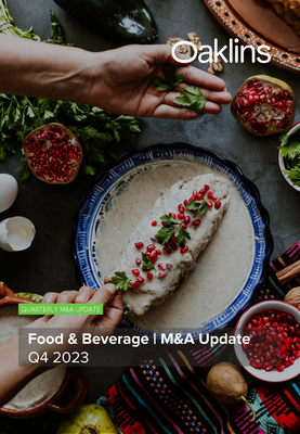 Oaklins Food & Beverage M&A Update | Q4 2023 | Oaklins Germany: M&A-Beratung für ...